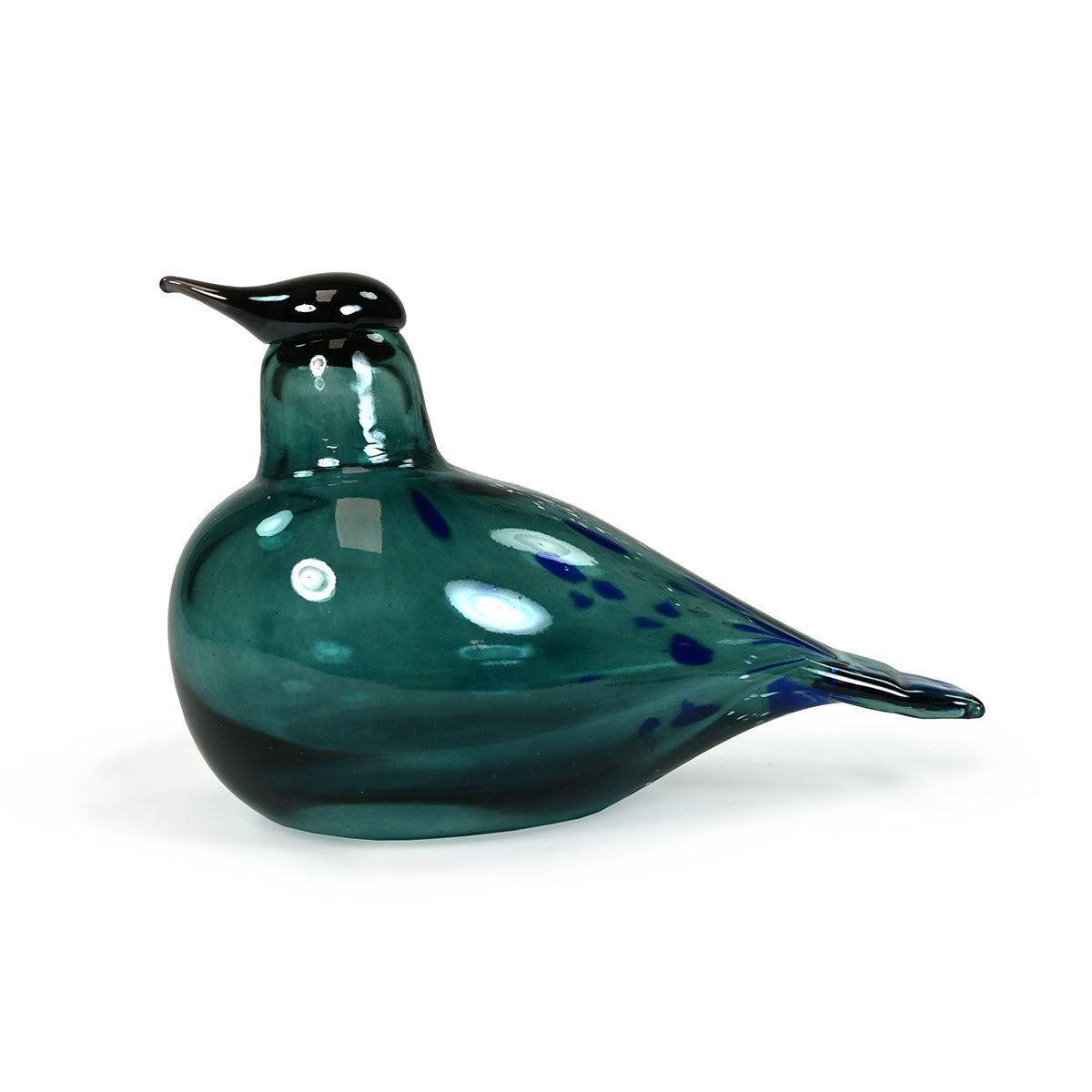 Bianco Blu Pine Bird Glass Bird – GlassBirds.com
